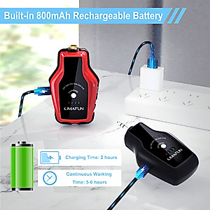 KIMAFUN One Receiver Only Wireless IEM System, Need Transmitter to Work(1RX)