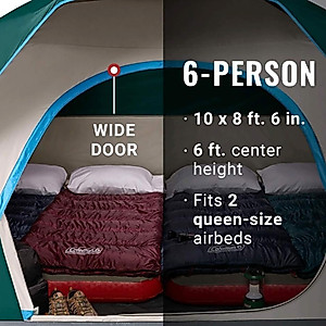 Coleman SKYDOME Tent 6P Evergreen C002