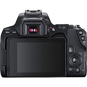 Camera EOS Rebel SL3 DSLR Camera with 18-55mm f/4-5.6 is STM Zoom Lens Bundle with 64GB Memory, Carrying Case, Card Reader + Photo Bundle