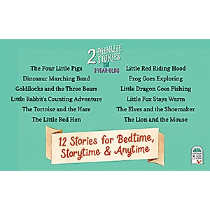 2-Minute Stories for 2-Year-Olds - Read-Aloud Treasury, Ages 2-5