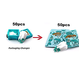 Organic Shoelace Cotton Sticks Cotton Box Pre-Wrapped-50 Strips