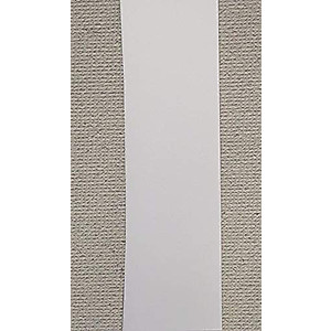 NickHouse 1.5" Wide x 10' Length Vinyl Outdoor Patio Lawn Furniture Repair Strap Strapping - White