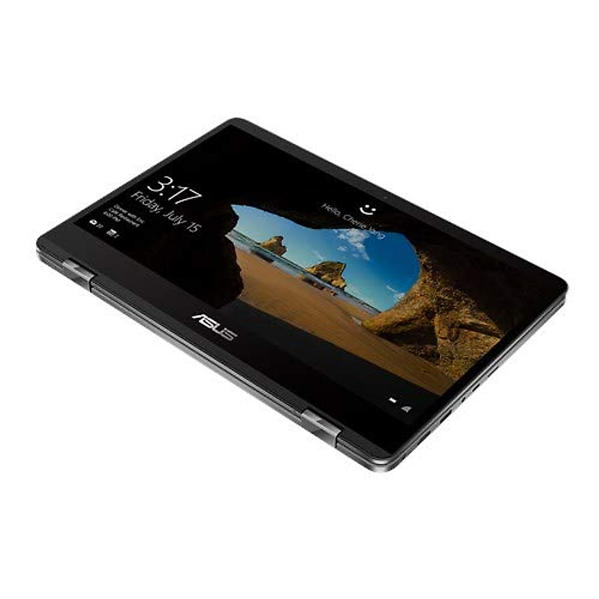 ASUS Zenbook Flip UX461U 14" Full HD Touch 2-in-1 Laptop: Core i7-8550U, 16GB RAM, 512GB SSD, Backlit Keyboard, Fingerprint Reader, Windows 10