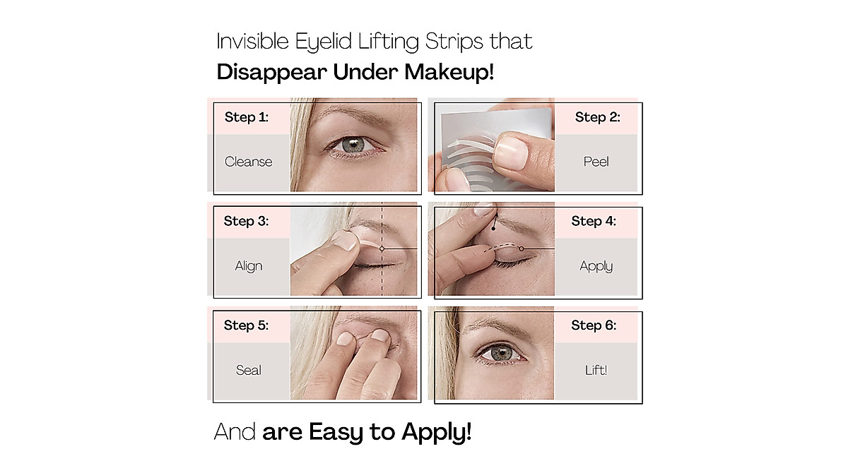 Wonderstripes Eyelid Lifting Strips for Youthful Eyes