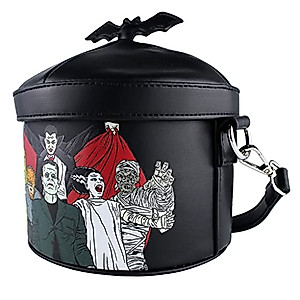 Cakeworthy Women's Universal Monsters Trick or Treat Bucket Crossbody Purse