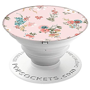 PopSockets: Collapsible Grip & Stand for Phones and Tablets - Pink Trellis