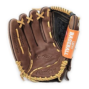 Rawlings Sporting Goods Prodigy Series Baseball Youth Glove, Brown 12"
