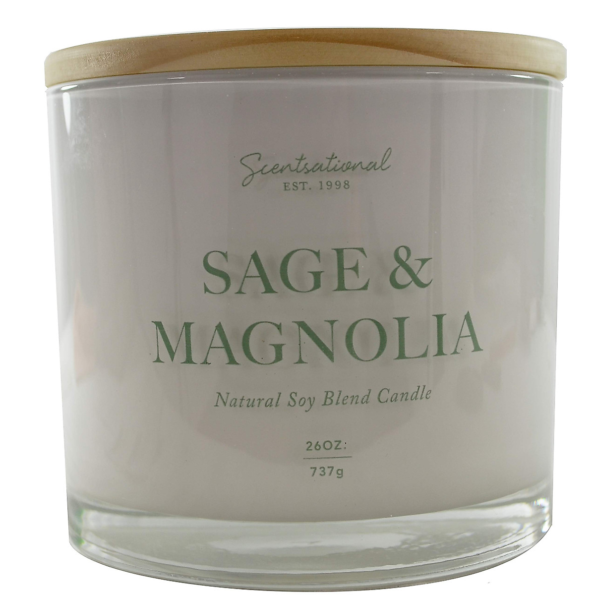Scentsational - Sage & Magnolia 26 oz. Candle