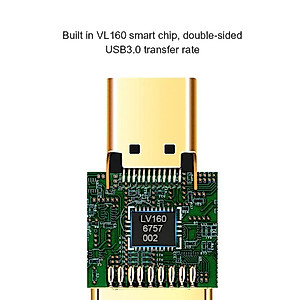 CableCreation USB 3.1 USB C Female to USB Male Adapter 5Gbps USB to USB C Adapter, USB A to USB C Adapter Female USB C Adapter for Laptops Logitech StreamCam, etc