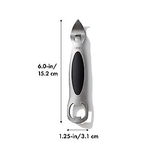 OXO Good Grips Snap Lock Can Opener & SteeL Stainless Steel Bottle and Can Opener