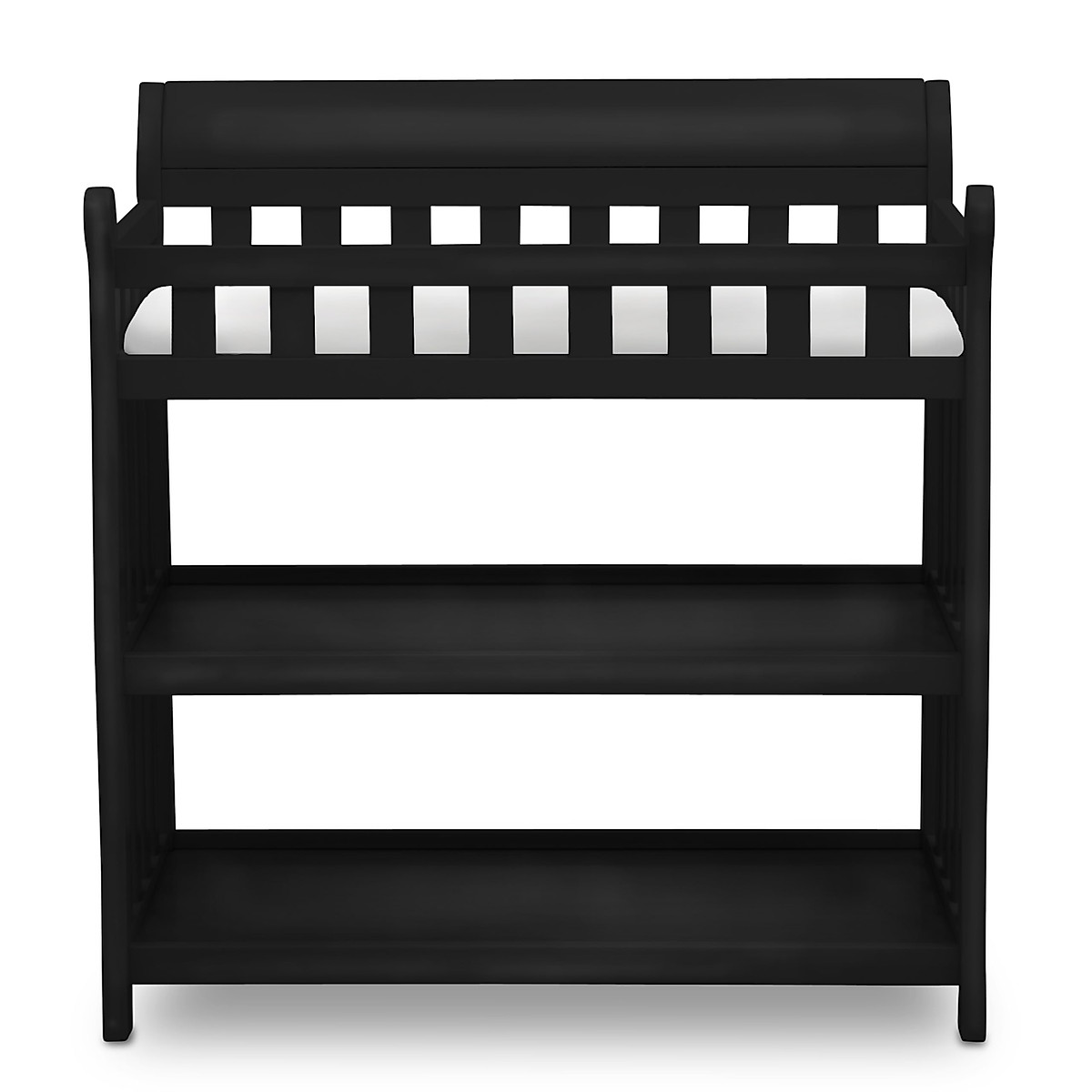 Delta Children Eclipse Changing Table, Ebony Black