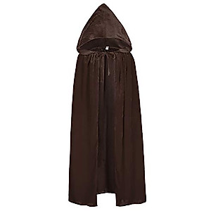 ALIZIWAY Kids Hooded Cloak Cape for Halloween Christmas Cosplay Costumes 8-16 Years 04COL
