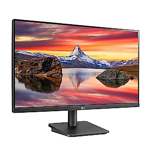 LG 24MP400-B 24” Full HD (1920 x 1080) IPS Display with 3-Side Virtually Borderless Design, AMD FreeSync and OnScreen Control – Black (Renewed)