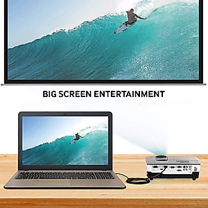 KAUPOONK Mini HDMI to HDMI, High Speed Mini HDMI to HDMI Cable for Camera(5ft)