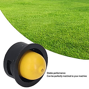 Zerodis Lawn Mower Carburetor Primer Bulb, Bottom Iron Carburetor Blowers Primer Bulb for Garden