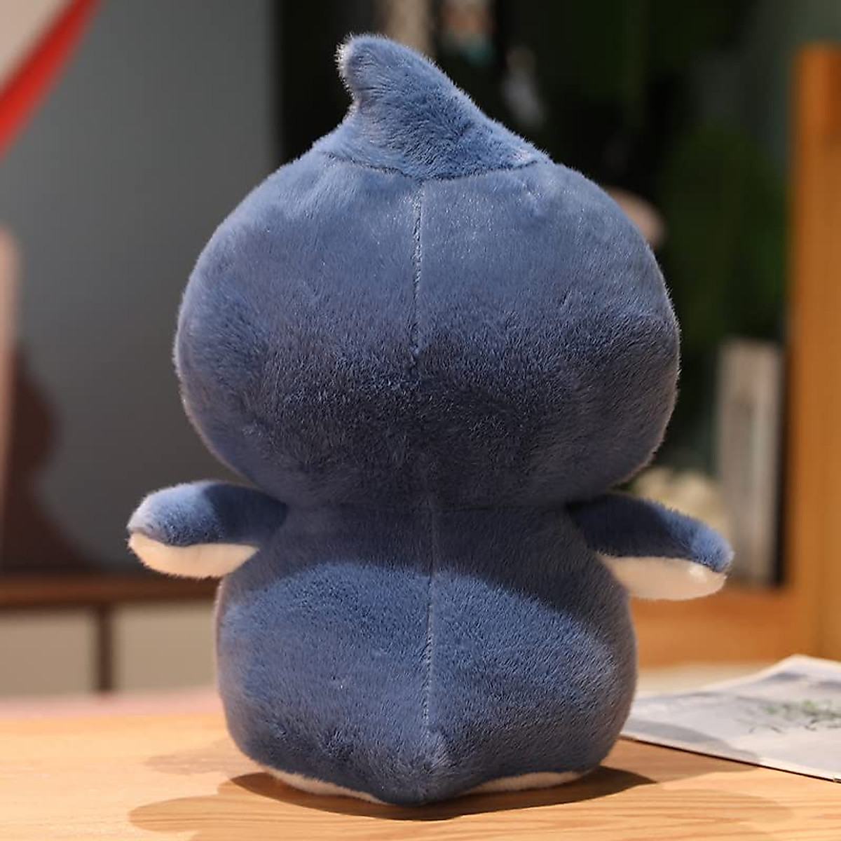 Cute Soft Penguin Stuffed Animals Penguin Plush Toys Penguin Plushies Throw Pillow Penguin Hugging Cuddly Penguin Doll Gift for Kids and Lovers in Birthday, Christmas, Valentine (Navy, 14-Inch)