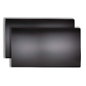 Extra Large 30x18 Cutting Board Mat, 2 Pack for Catering, Food Service, BBQ and Fishing, Black