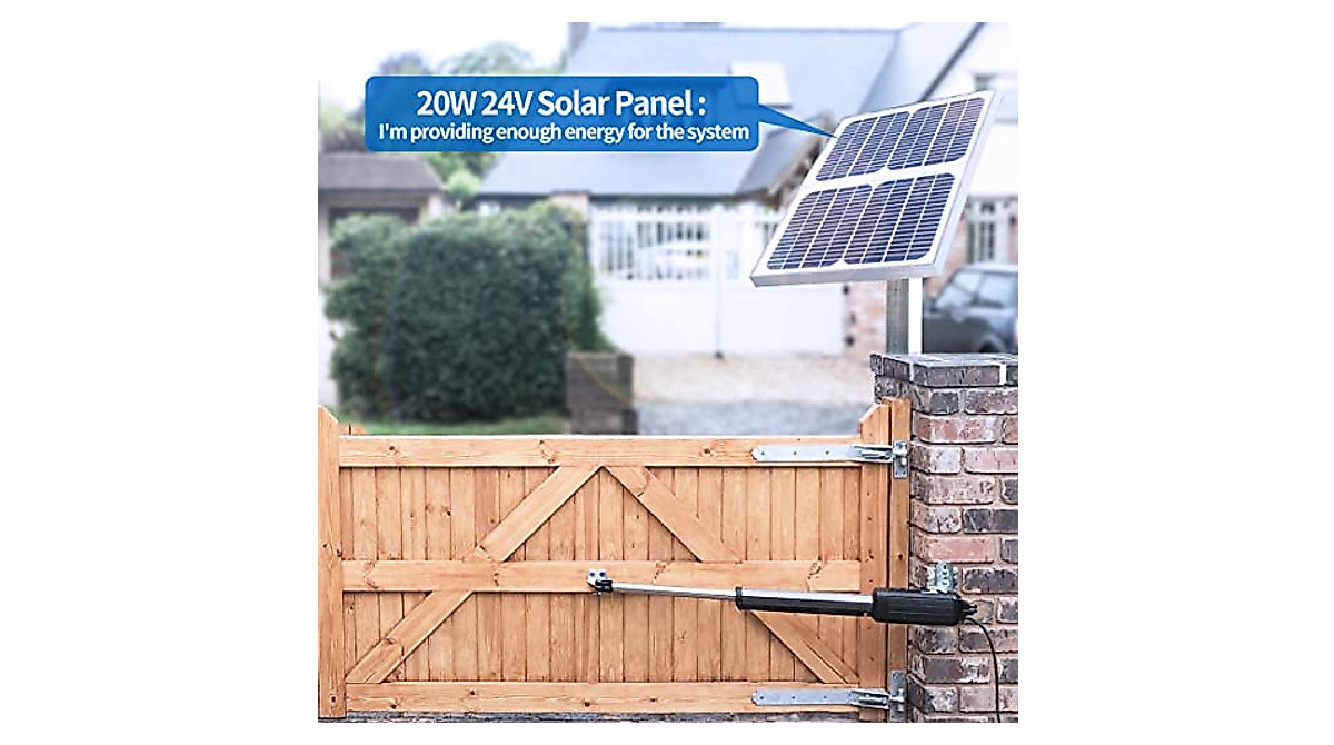 Power Your Gate & RV: TOPENS TSQ20W 20W 24V Solar Panel