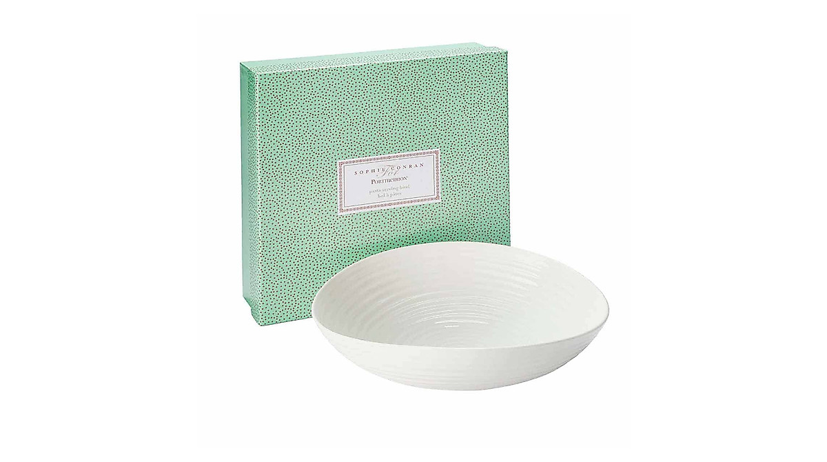 Portmeirion Sophie Conran White Pasta Serving Bowl - 12 Inch
