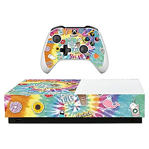 MightySkins Skin for Microsoft Xbox One S All-Digital Edition - VSCO Girl | Protective, Durable, and Unique Vinyl Decal wrap cover | Easy To Apply, Remove, and Change Styles | Made in the USA, Model Number: MIXBONSDI-VSCO3