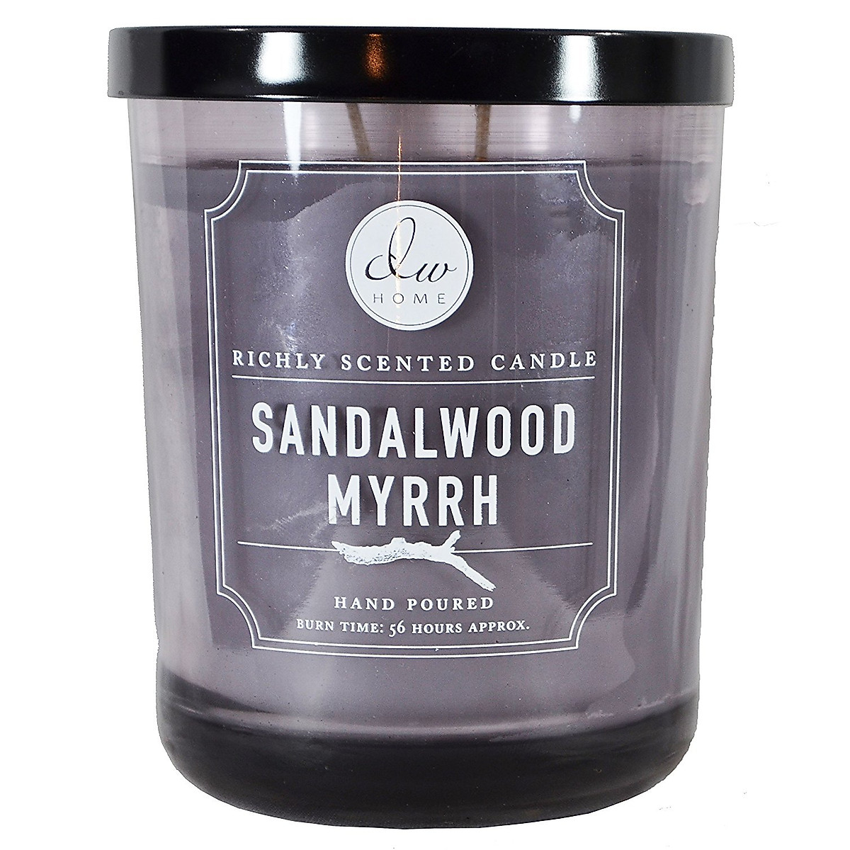DW Home Sandalwood Myrrh Scented Large 2-Wick Candle by Decorware