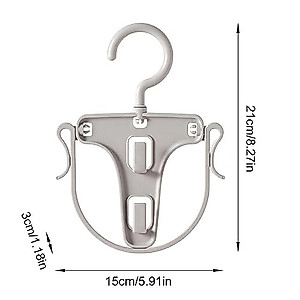 NOTRYA Wall Mounted Drying Rack, High-Neck Sweater Hanger Closet Organizers Collapsible Hooded Sweater Hangers Clothes Drying Rack Folding