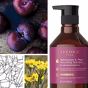 Theorie Helichrysum & Plum - Nourishing Conditioner - For Dry & Over Processed Hair, 800mL