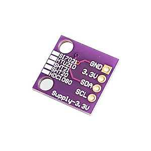 DAOKI 1Pcs Temperature Humidity Sensor Module HDC1080 Module High Accuracy GY-213V-HDC1080 Digital Low Power