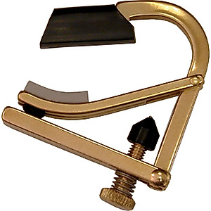 Shubb C7B Brass Partial Capo (covers 3 inside strings)