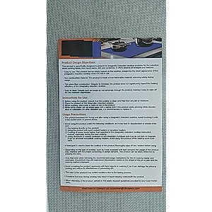 2 PCS Silicone Induction Cooktop Mat - (Magnetic) Cooktop Scratch Protector - for Induction Stove, Multifunctional Silicone Mats - for Air Fryer Liners, Trivet by KitchenRaku