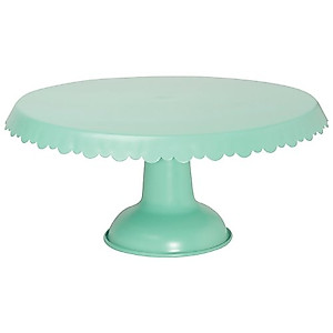 Now Designs Tin Cake Stand, Aqua