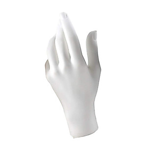 KODORIA Female Hand Mannequin Hand Jewelry Bracelet Ring Gloves Display Organizer Stand - White L