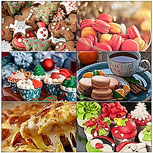 TEQIFU Piping Bags and Tips Sets, 2-Pack Food Grade Reusable Silicone Pastry Bags with 12-Pack Stainless Steel Icing Tips for Baking, Decorating Cake, Cookies, 2 Couplers & 2 Bag Ties Include