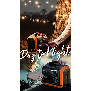 OUPES 600W Portable Power Station, Solar Generator with 100W Solar Panel, 595Wh(186000mAh) LiFePO4 Power Station for Outdoors Home Use RV Camping