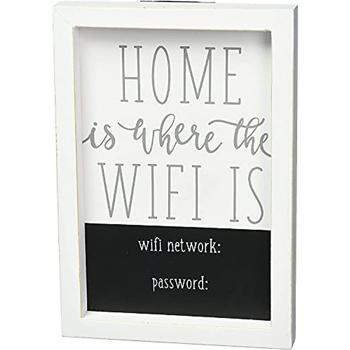 Mud Pie WiFi Home Decor Plaque