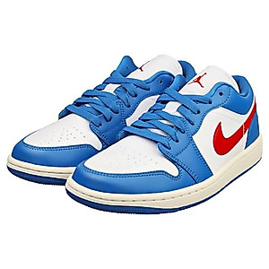 Air Jordan 1 Low Sport Blue Gym Red (Women's) Style Code: DC0774-416, Blauw, 40.5 EU