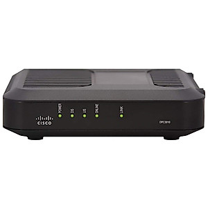 Cisco DPC3010 DOCSIS 3.0 8x4 Cable Modem (Renewed)