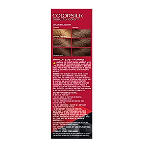 Revlon Permanent Hair Color, Permanent Brown Hair Dye, Colorsilk with 100% Gray Coverage, Ammonia-Free, Keratin and Amino Acids, Brown Shades (Pack of 3)