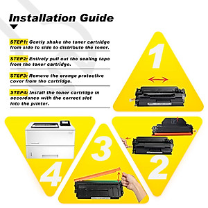 V4INK Compatible Toner Cartridge Replacement for HP 87X CF287X Toner for use in HP Laser jet Pro M501 M506 M527 M501dn M501n M506dn M506n M506x M527f M527dn Printer, 2 Packs high yield-18,000 Pages
