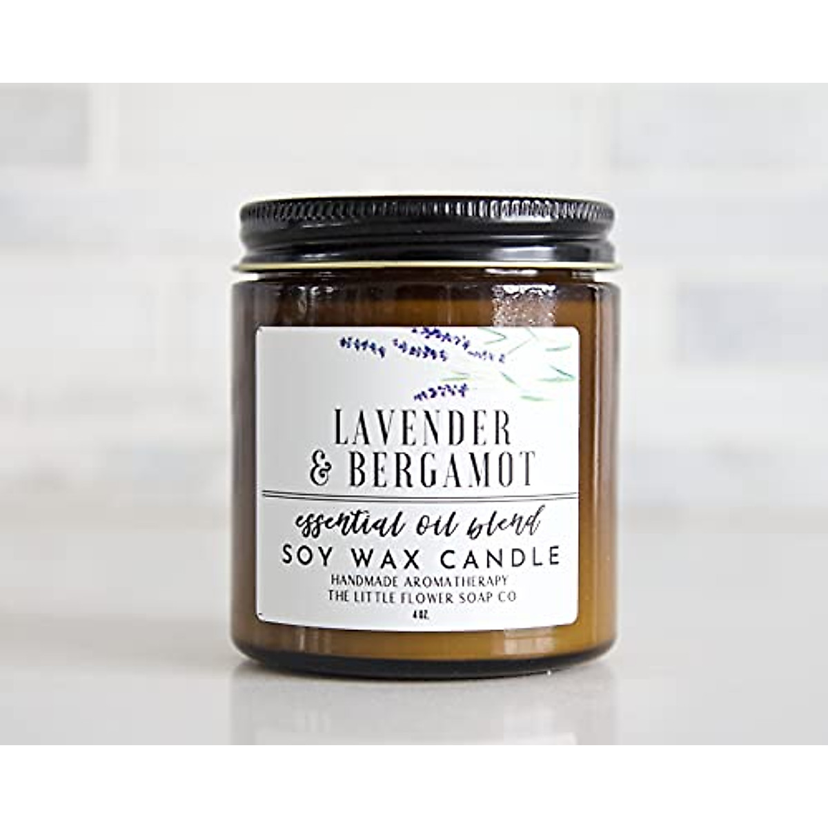 Happy Birthday Relaxation Spa Gift Box - Womens Gift Baskets for Birthday - 8 Piece Set of Lavender Scents, Candles, Bath Salts, Sugar Scrub, Spa towel and more