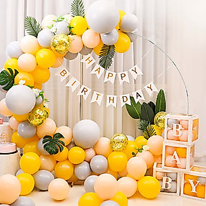 6.3Ft Round Balloon Arch Kit,Light-Duty Circle Balloon Arch Stand with Bamboo Frame Base,Large Round Backdrop Stand for Wedding Birthday Baby Shower Halloween Party Arch Decorations