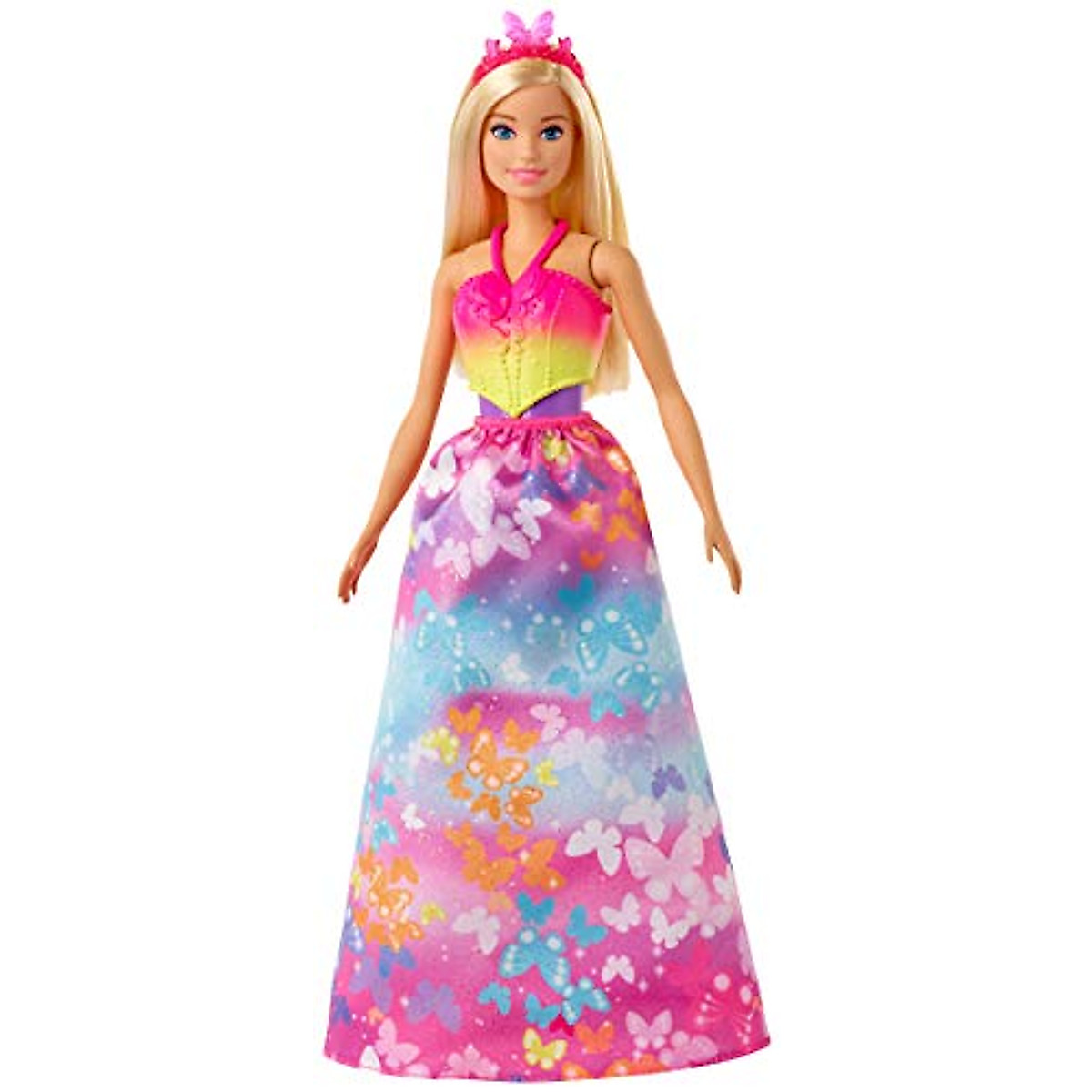 Barbie Dreamtopia Dress Up Doll Gift Set, 12.5-inch, Blonde with Princess, Fairy and Mermaid Costumes, Gift for 3 to 7 Year Olds