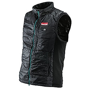 Makita DCV200ZXL 18V LXT Lithium-Ion Cordless Heated Vest Only, X-Large, Black
