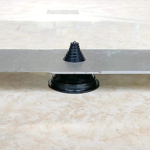 4 PCS Lawn Mower Blade Sharpener Universal Multi-Sharp Rotary Lawnmower Sharpen for Power Drill Hand Drill and Lawn Mower Blade Balancer