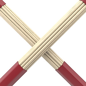 ProMark Hot Rods Drum Sticks - H-Rods Dowel Drumsticks - Quiet, For Small Performances - 5B, 550" Diameter - 16" Length - 1 Pair