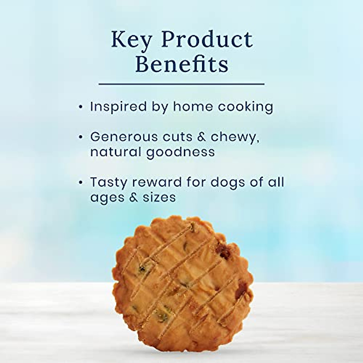 Blue Buffalo True Chews Premium Natural Dog Treats, Chicken Pot Pie 12 oz bag