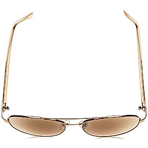 Sofia Vergara x Foster Grant Women's Carmen Full Lens SunReaders Aviator Reading Glasses, Shiny Bronze, 57 mm + 1.5