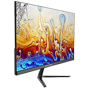 Watchman WM-ND2200 Ultra-Thin Borderless 22" LED Monitor, TFT LED, 1920x1080 Resolution, 17:9 Aspect Ratio, 6.5ms Response Time; VGA and HMDI Inputs, Metal and ABS Housing