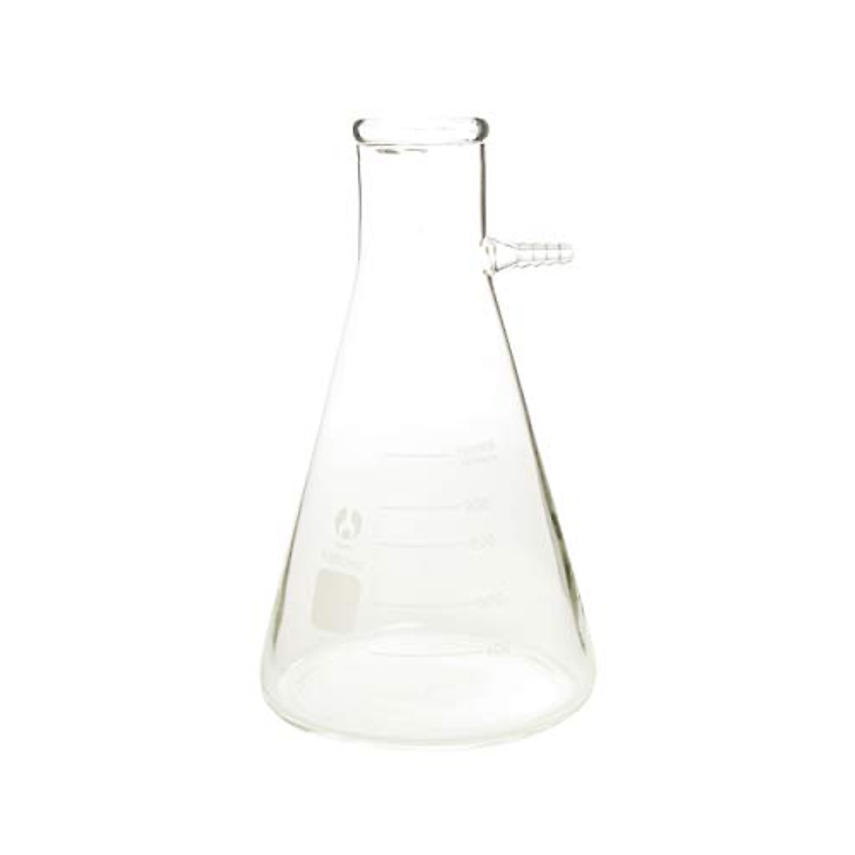 American Educational Clear Borosilicate Glass 1000mL Bomex Filtering Flask