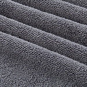 2 Pack Flamingo Pineapple Hand Towels 100% Cotton Embroidered Premium Luxury Summer Decor Bathroom Decorative Dish Towels Set for Drying, Cleaning, Cooking, Holiday Towels Gift Set 13.4'' x 29.1''